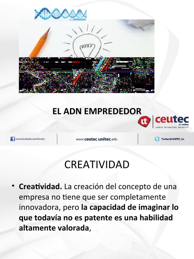 Adn Emprendedor | PDF | Iniciativa empresarial | Creatividad
