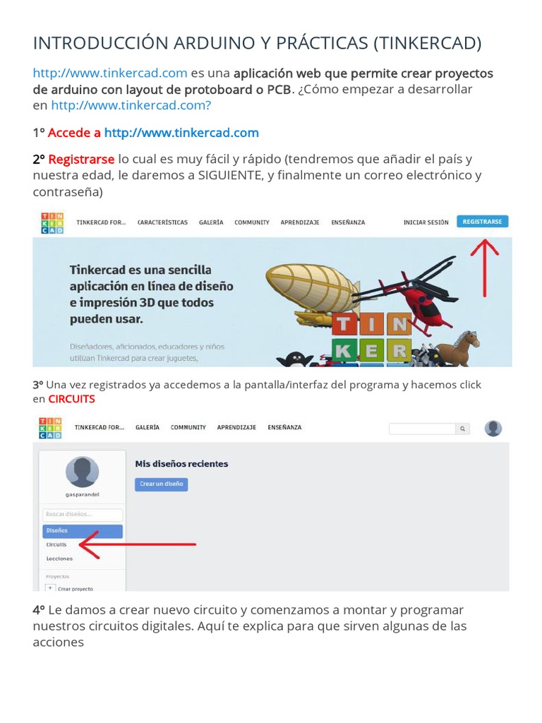 Introducción Arduino Y Prácticas Pdf Resistor Transistor 