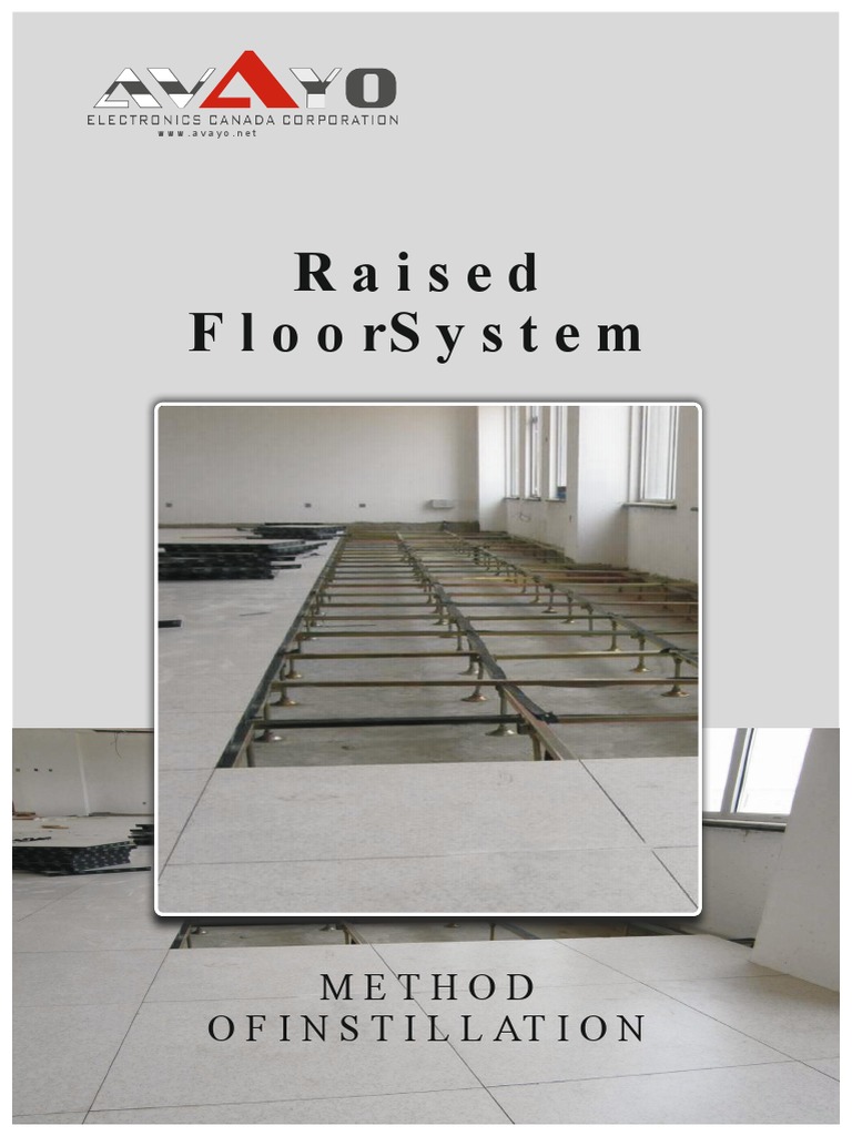 MOS of Installation Rise Floor | PDF | Flooring | Screw