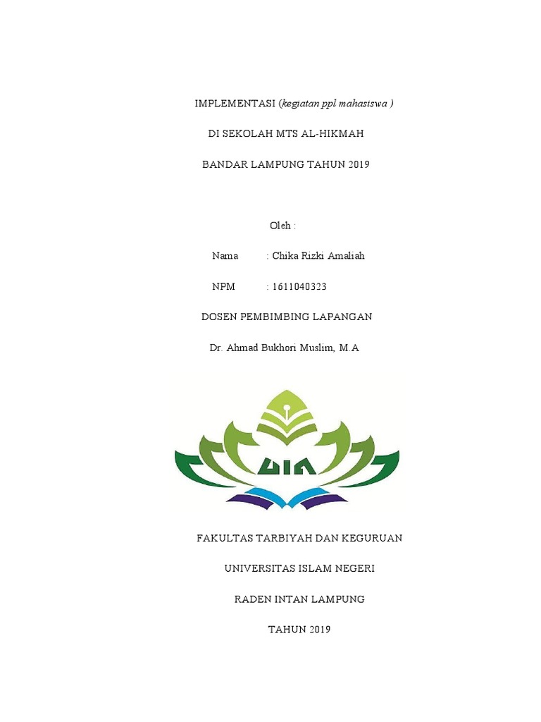 Cover Laporan | PDF | Ilmu Sosial