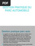 Gestion efficace d'un parc automobile | PDF