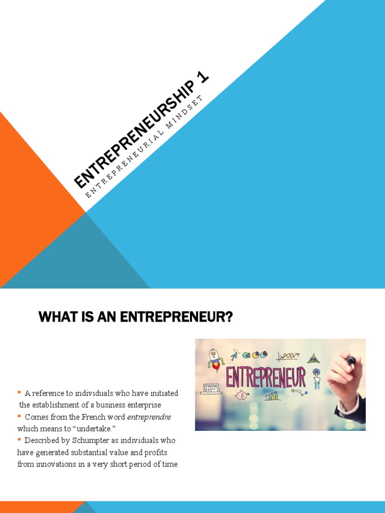 Entrepreneurial Mindset | PDF | Entrepreneurship | Risk