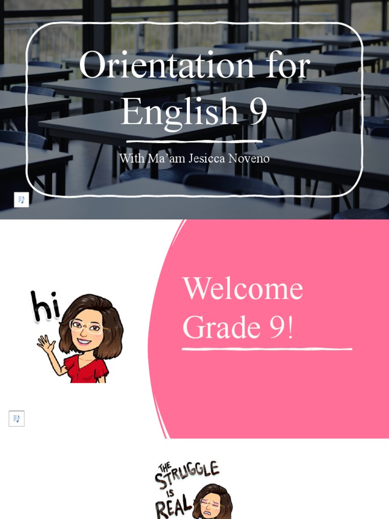English 9 Orientation Guide | PDF | Literacy | Learning
