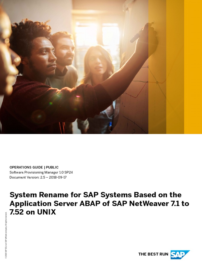 System Rename 7xx Ux Abap | PDF | Operating System | Installation ...