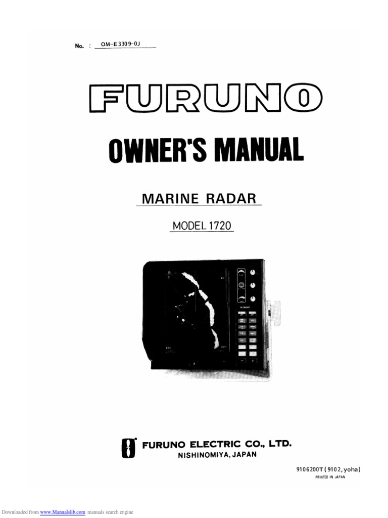 Furuno Radar 1720 PDF | PDF | Internet Search | Search Engine Software