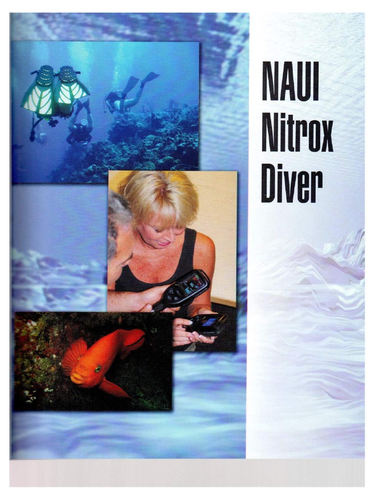 NAUI Nitrox Manual Xs PDF | PDF