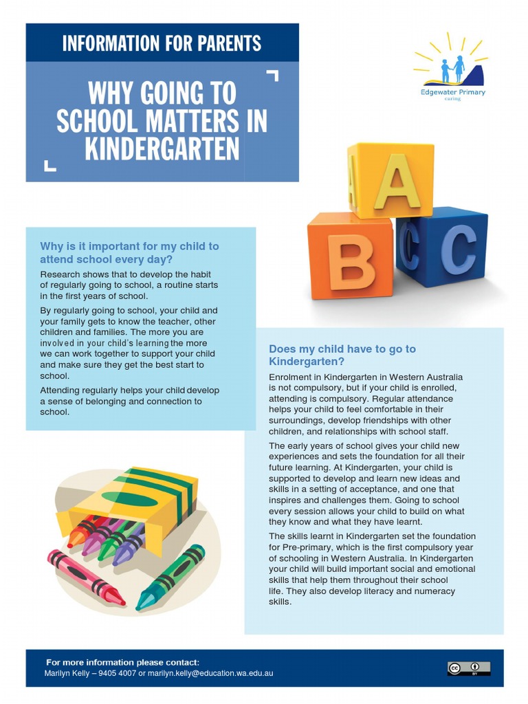 Why Is It Important For My Child To Attend School Every Day? | PDF ...