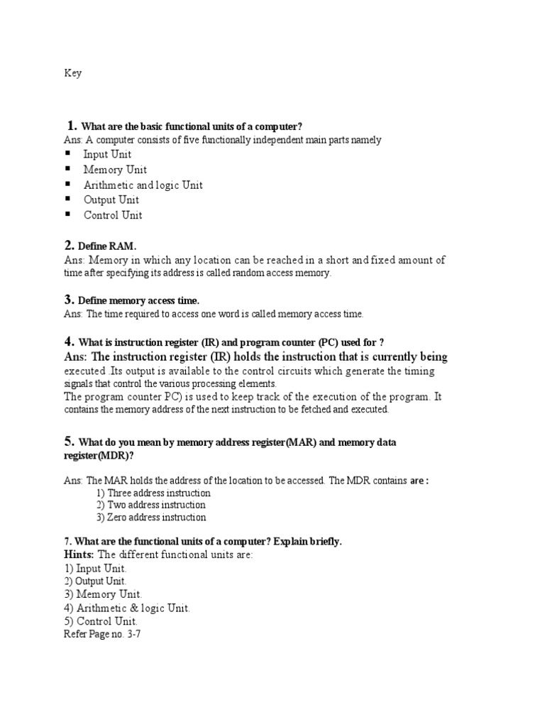 Key Ca - ct1 | PDF | Input/Output | Computer Hardware