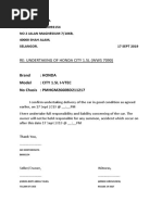 Car Handover Form Template | PDF