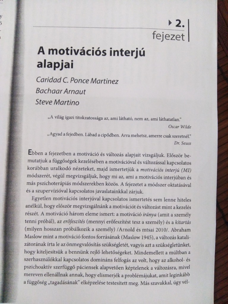 Motivációs Interjú | PDF