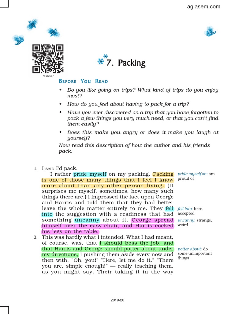Packing - Text | PDF
