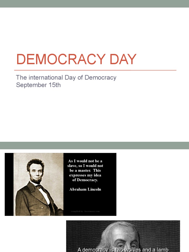 Understanding Democracy: Key Features and Concepts | PDF