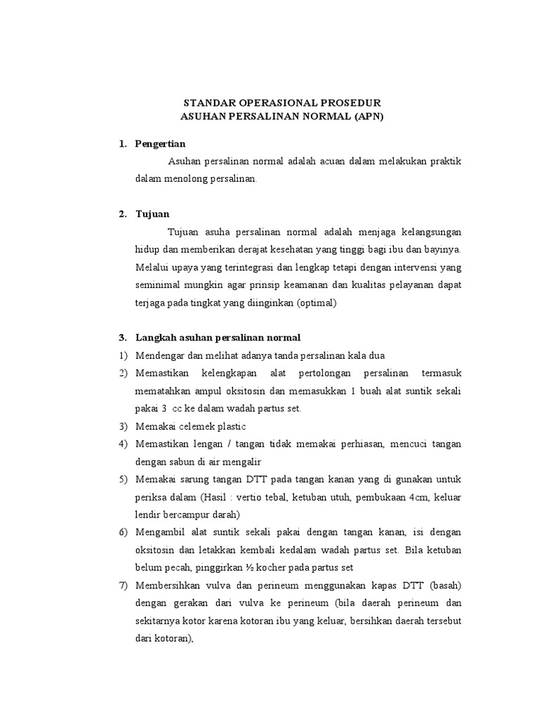 APN 60 Langkah | PDF