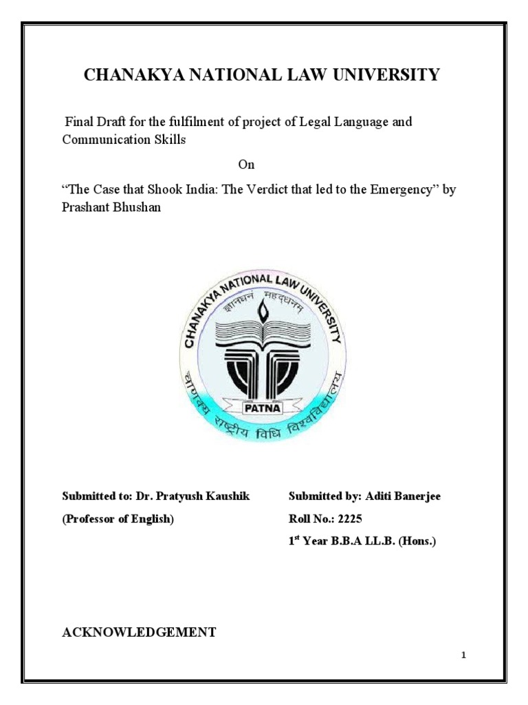 Case That Shook India | PDF | Supreme Court Of India | Public Law