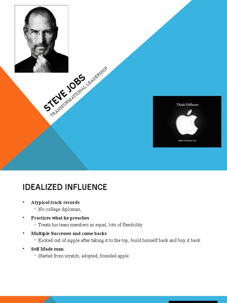 Steve Jobs Transformational Leader Pdf