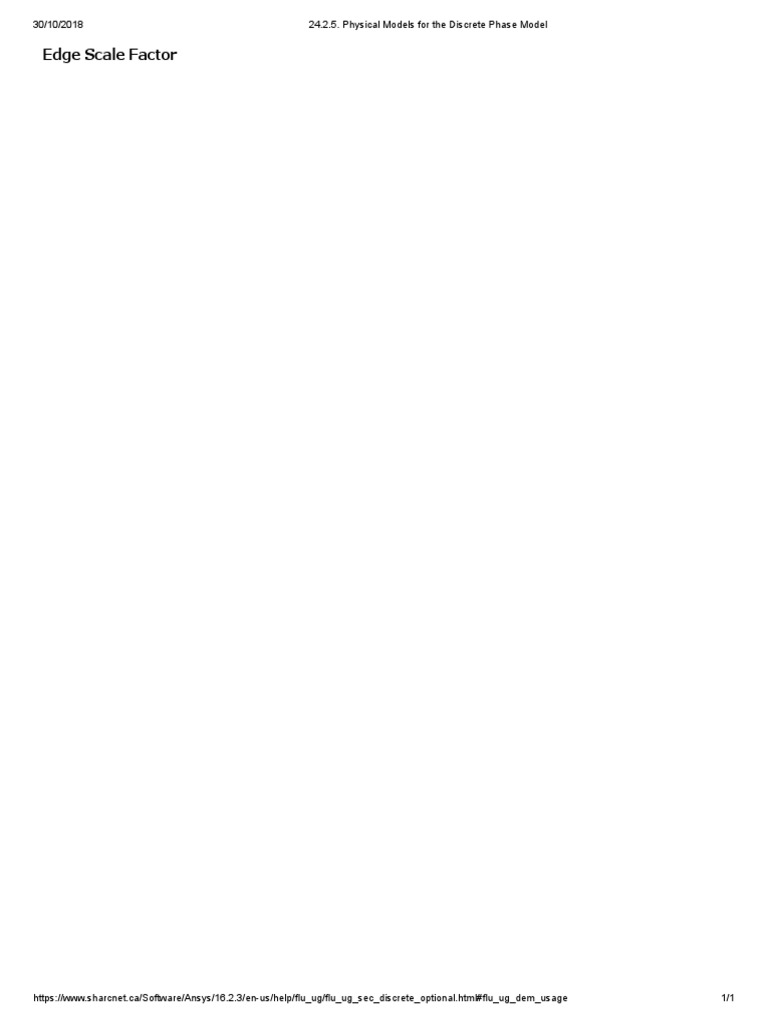 Discrete Phase Model Tutorial Guide | PDF