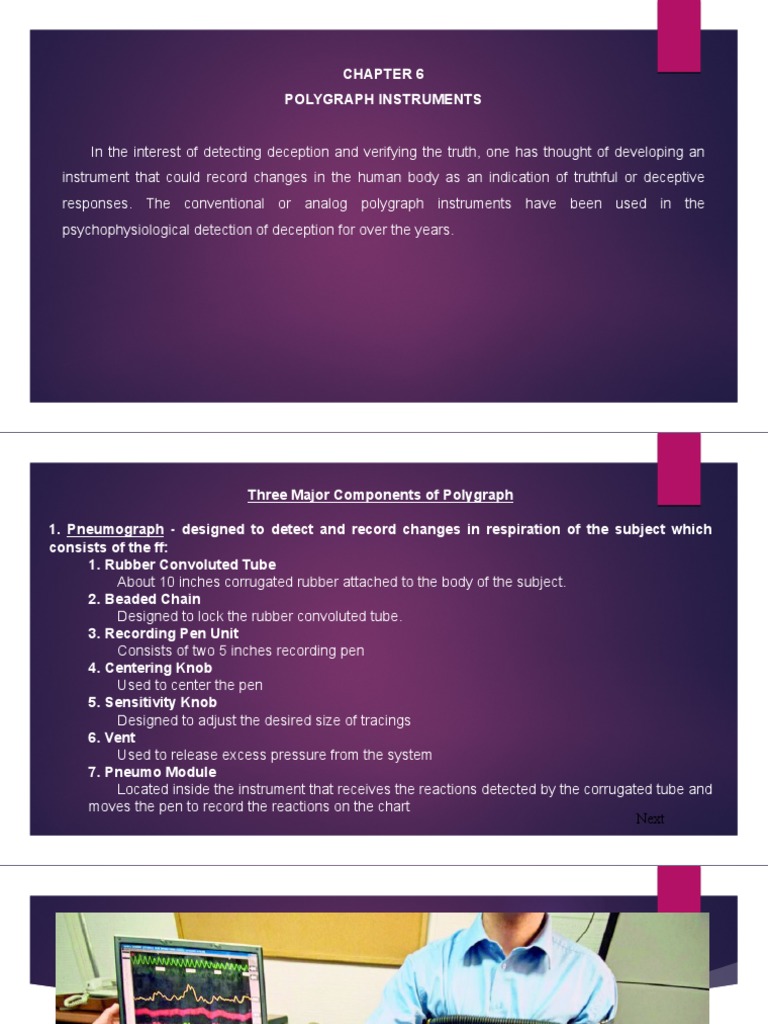 Polygraphy Midterm Lecture | PDF | Polygraph | Question