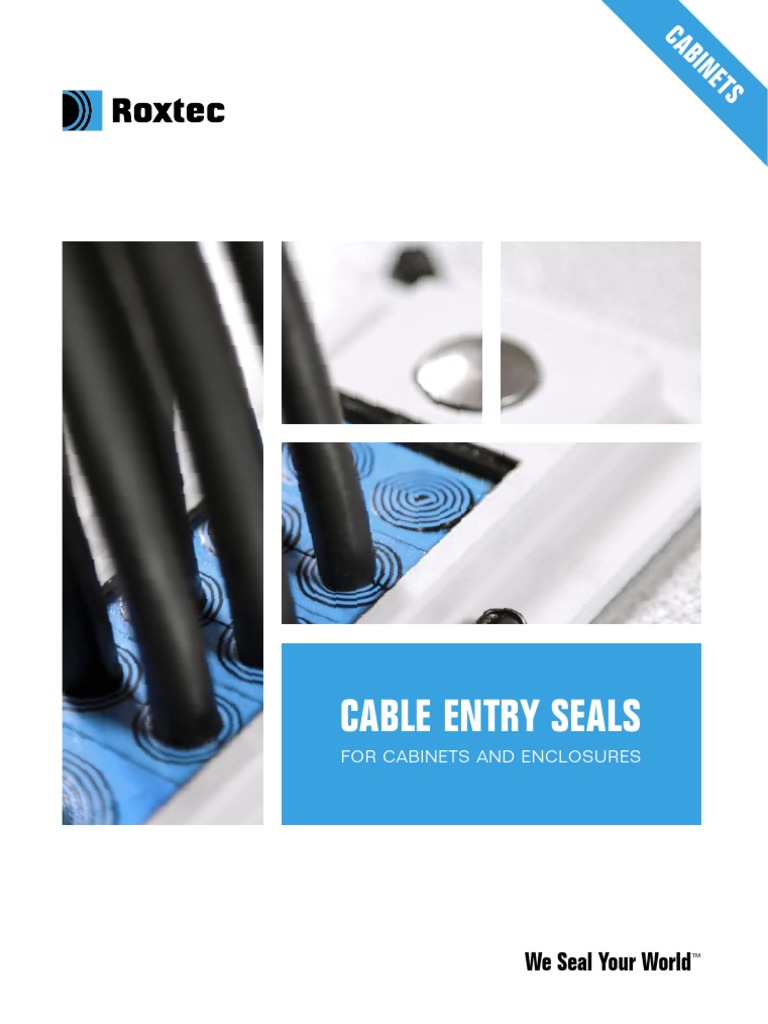 Cable Entry Seals: We Seal Your World | PDF | Electromagnetic ...