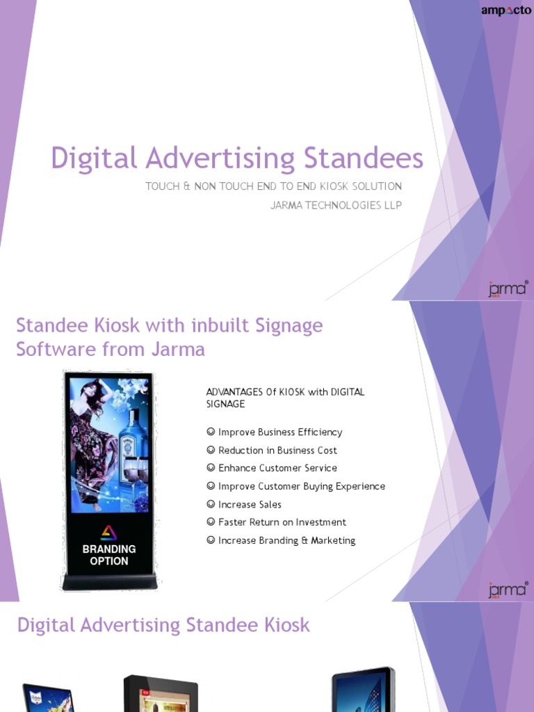 Kiosk Brochure With DS | PDF