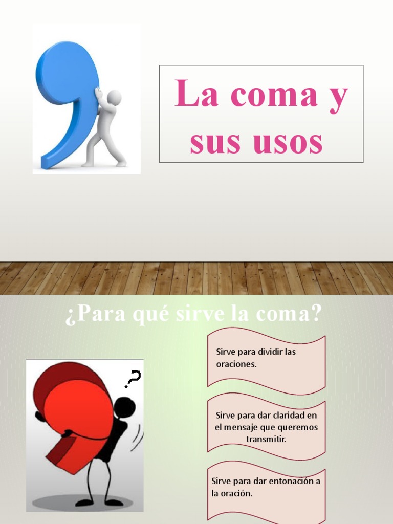 La Coma | PDF | Coma | Oración (Lingüística)