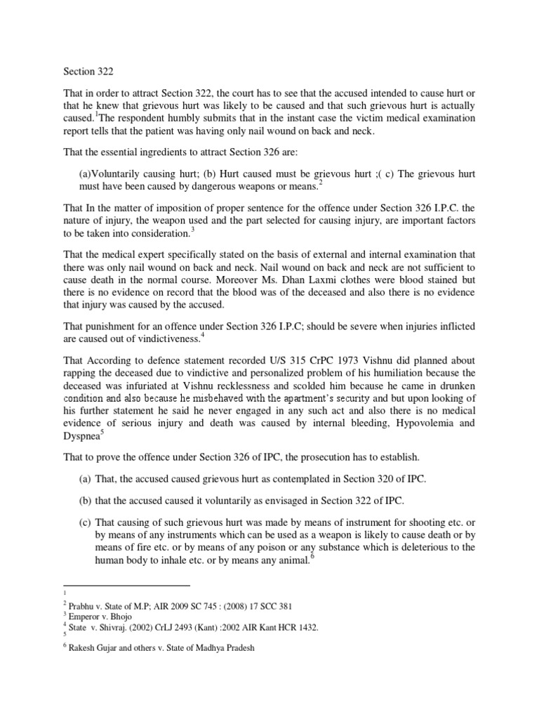 Section 322 | PDF | Circumstantial Evidence | Common Law