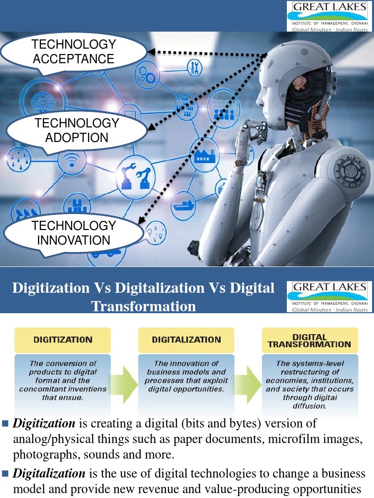 Digitization vs Digitalization vs Digital Transformation | PDF ...