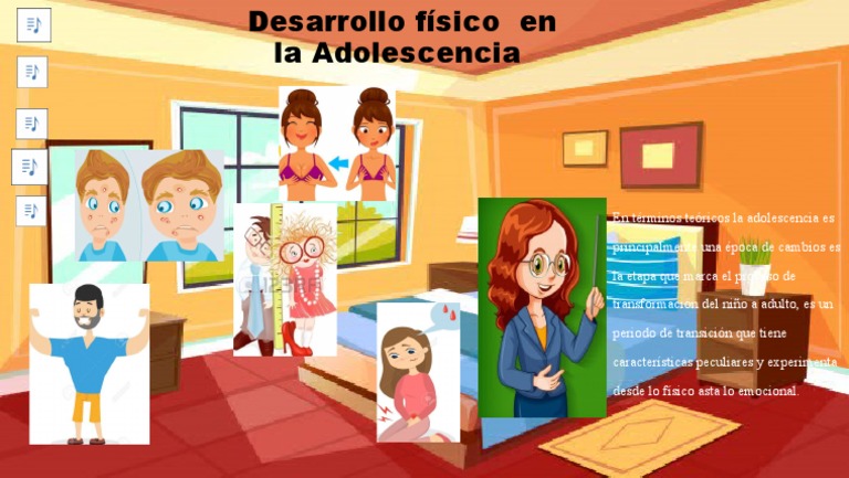 Desarrollo Físico en La Adolescencia | PDF