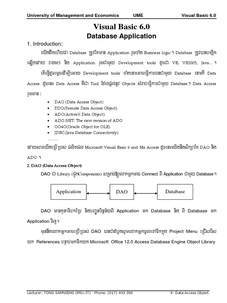 Visual Basic 60 Pdf Pdf Microsoft Access Active X Data Objects 