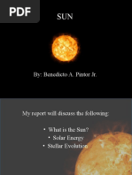 Science Form 3 - Chapter 9 (Sun and Galaxies) | PDF | Stars | Supernova