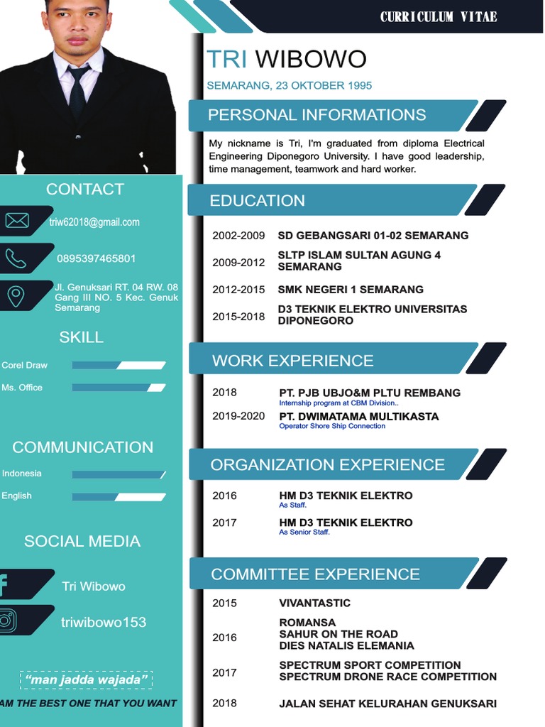 CV Lek Tri | PDF
