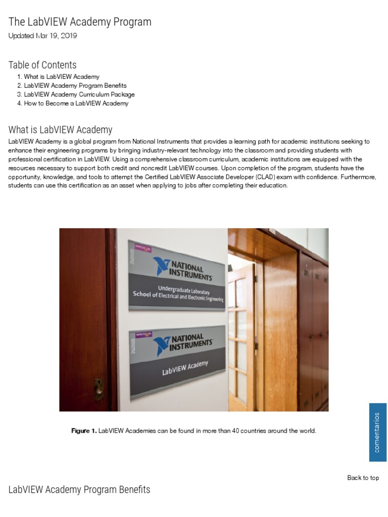 The LabVIEW Academy Program - National Instruments | PDF | Curriculum ...