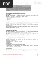 Primera Clase Lenguaje y Comunicacion 1° Básico 2018 | PDF ...