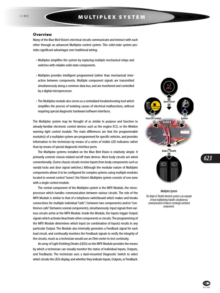 14 - Multiplex System PDF | PDF | Electronic Circuits | Multiplexing
