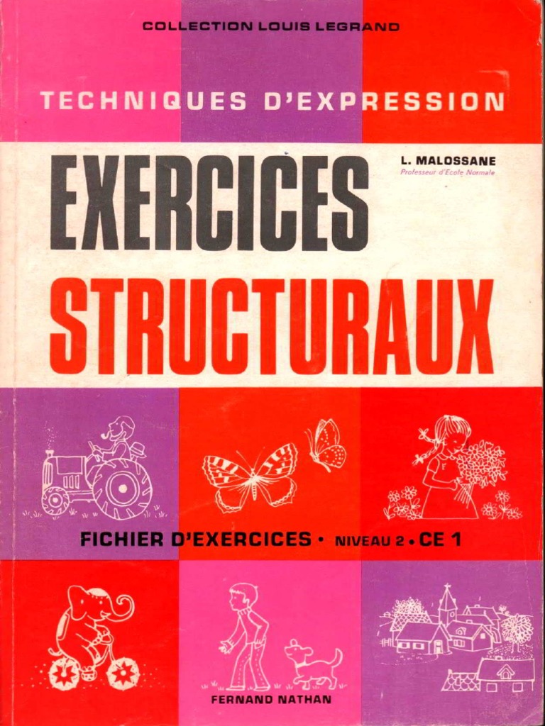 Techniques D'expression, Exercices Structuraux CE1 | PDF