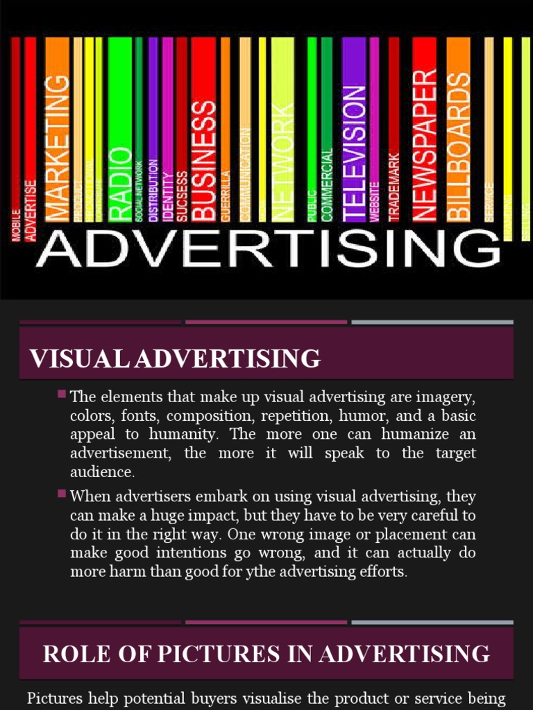 Advertising - Visual Techniques. | PDF