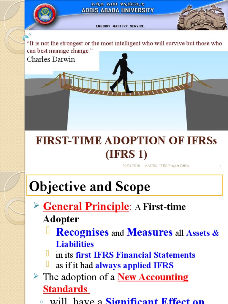 1 - Ifrs 1-First-Time Adoption of Ifrs | PDF | International Financial Reporting Standards ...