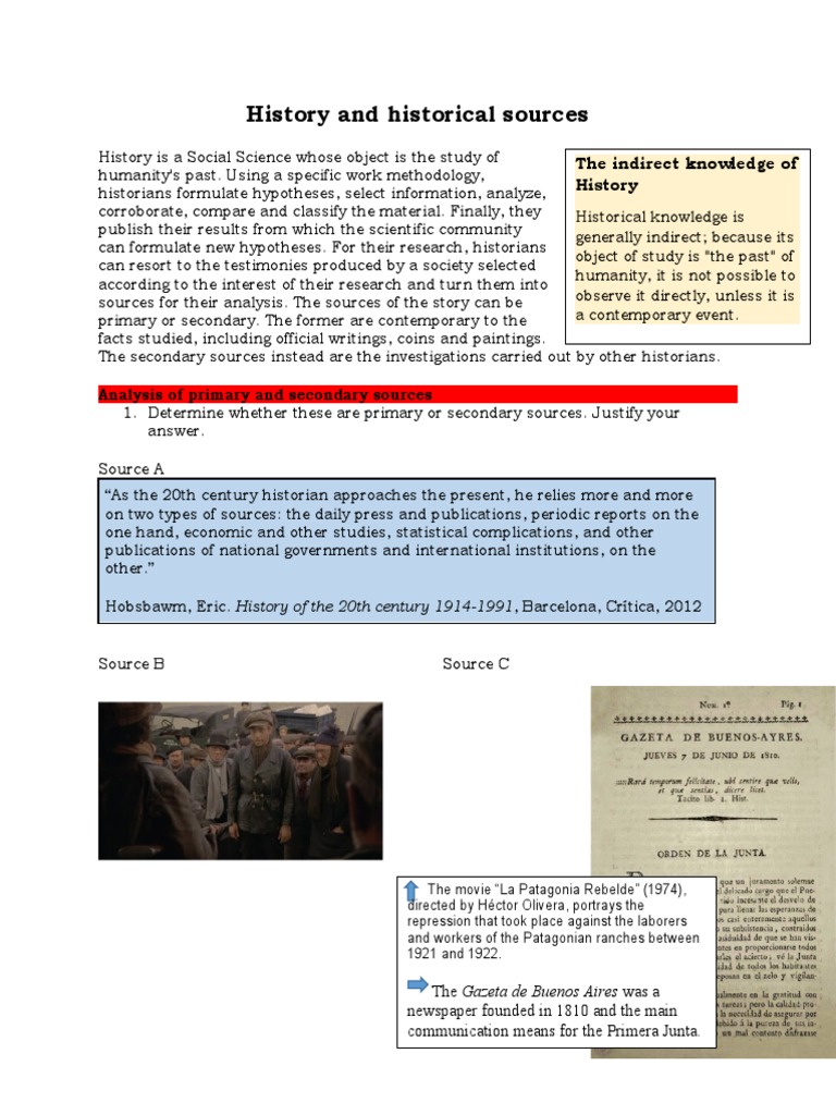 History and Historical Sources | PDF | Historian | Science