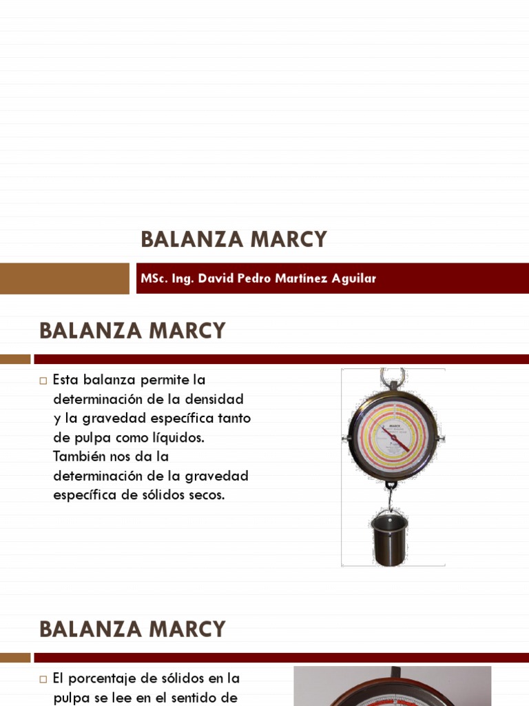 Balanza Marcy | PDF