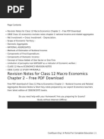 Class 12 Economics (Macro) PYQs With Solution Ch-1 Pyq | PDF | Capital (Economics) | Consumption ...