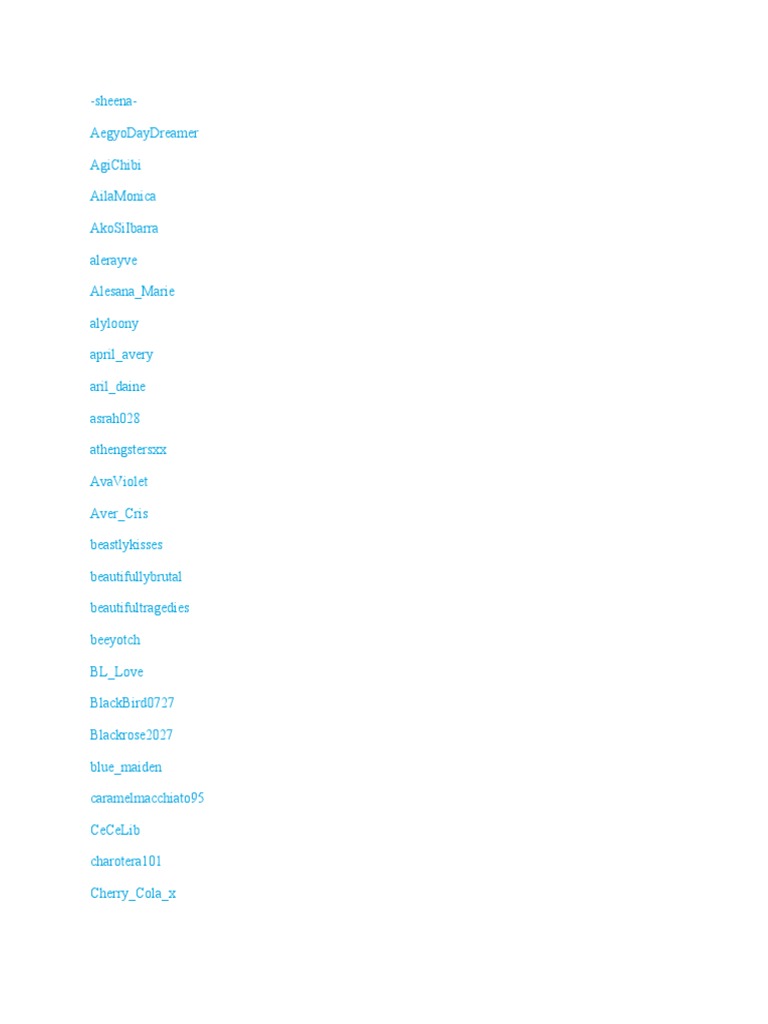 Wattpad Authors | PDF