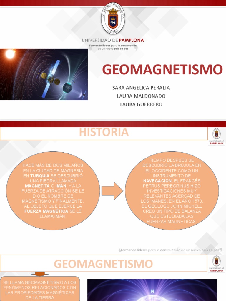 Geomagnetismo | PDF | Imán | Campo magnético de la tierra