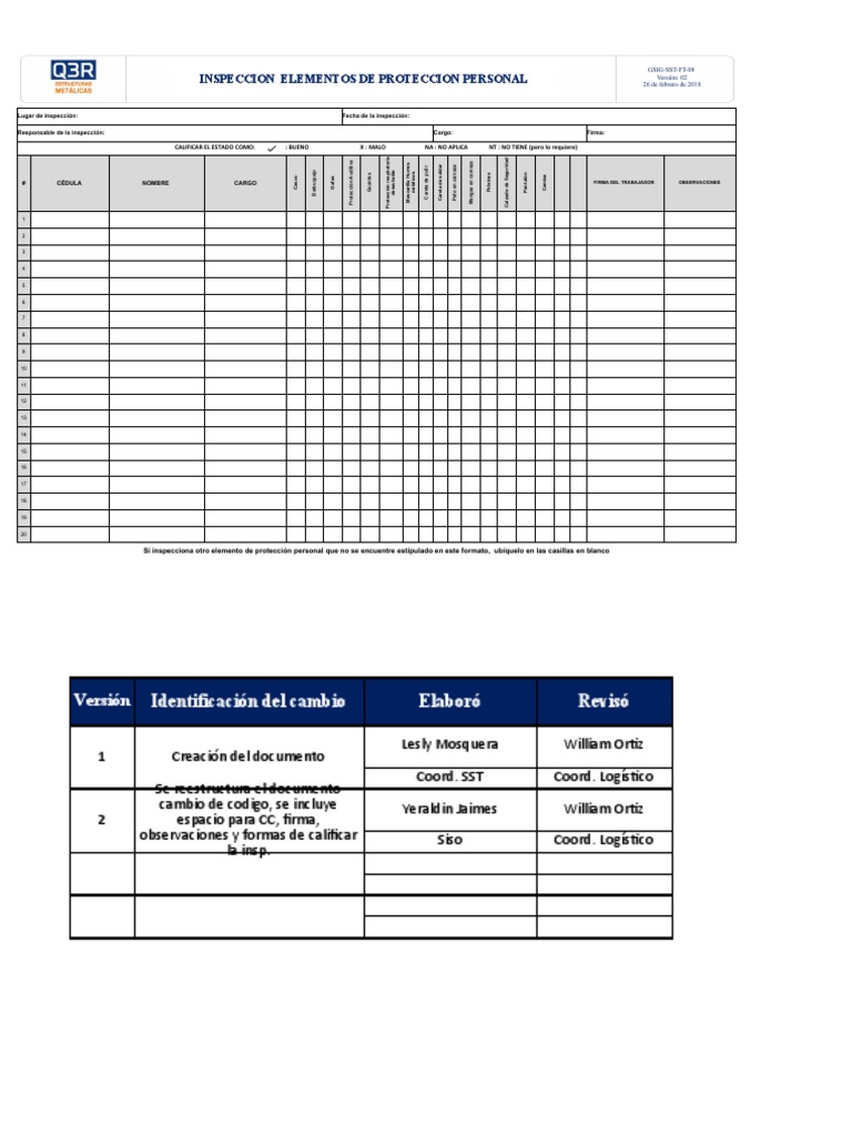 Inspección EPPS | PDF | Violencia