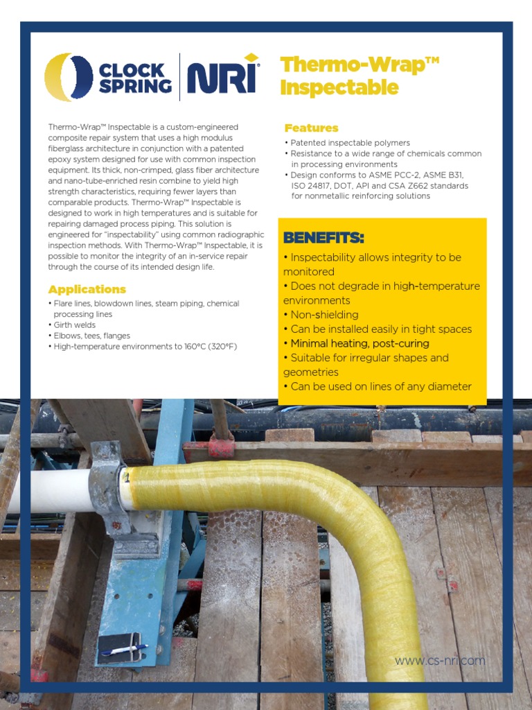 Thermo-WrapInspectable PS July2019 | PDF | Strength Of Materials ...