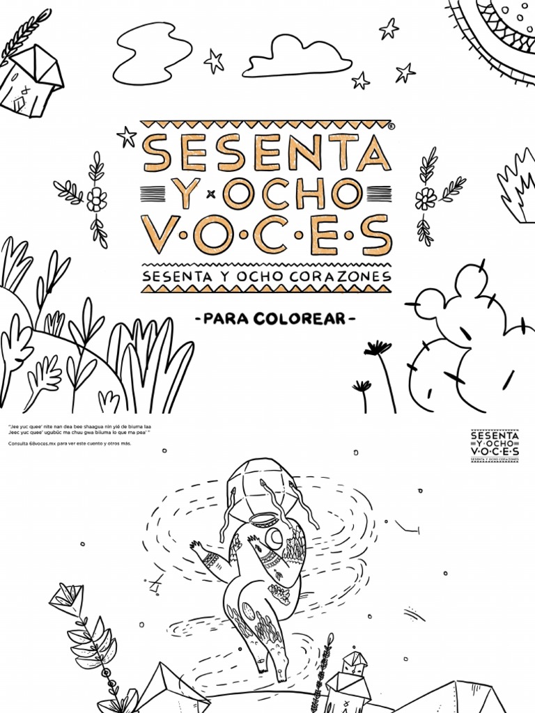 68 Voces - para - Colorear | PDF