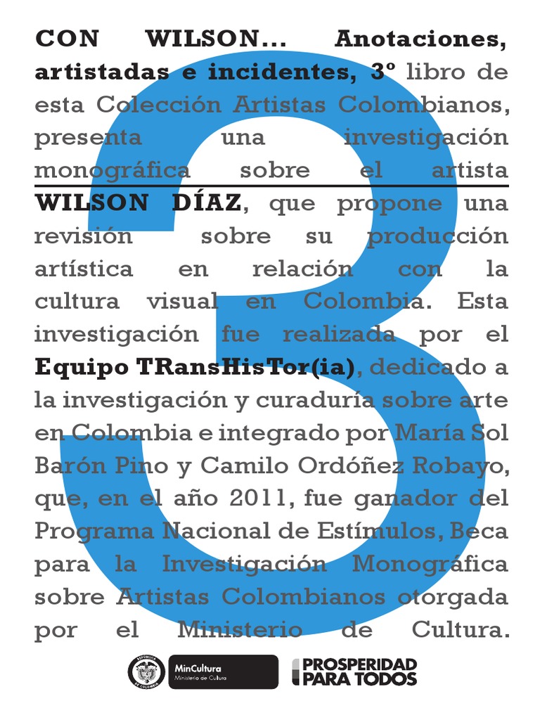 MC3 - Con Wilson-TRansHisTor - 28ia - 29-Web | PDF | Imagen | Colombia