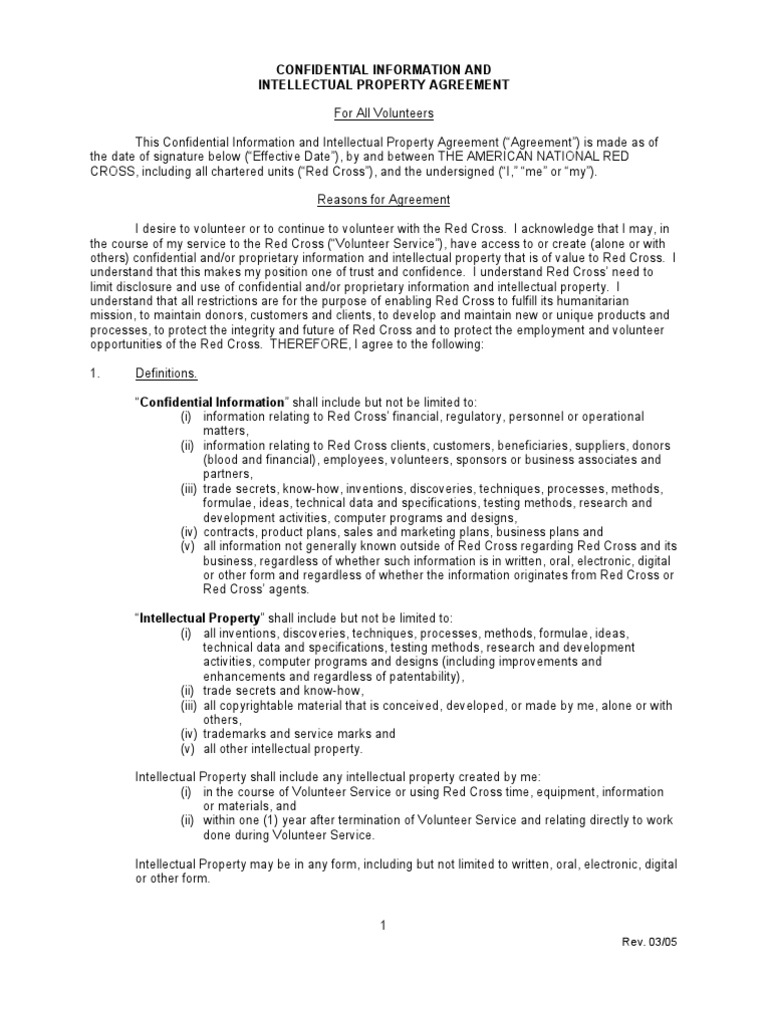 Confidentiality Agreement | PDF | Know How | Intellectual Property