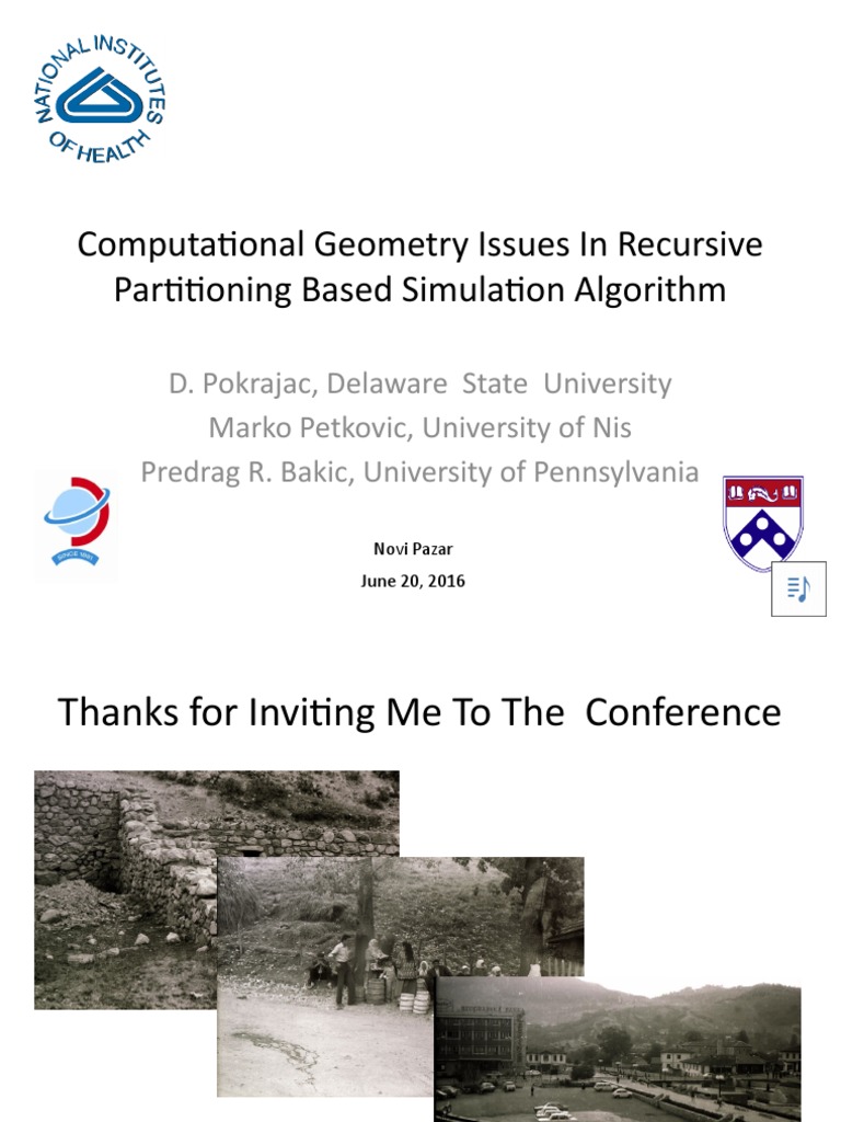 Computational Geometry Issues in Recursive Partitioning Based Simulation Algorithm | PDF ...