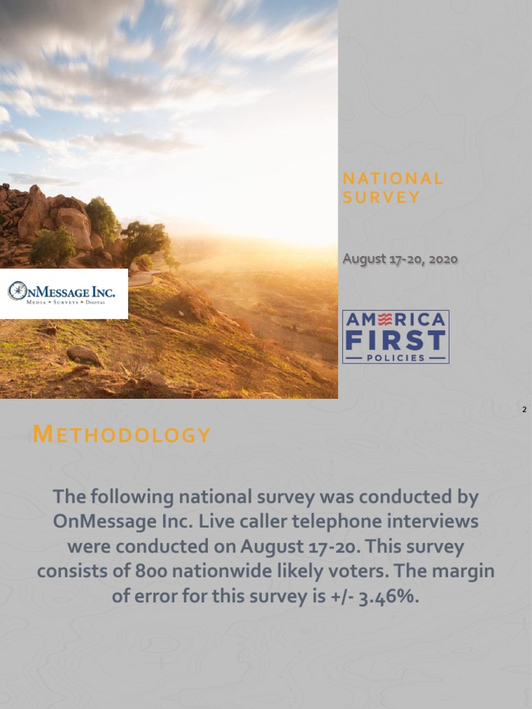 UBM Statewide Survey Insights | PDF | Republican Party (United States ...