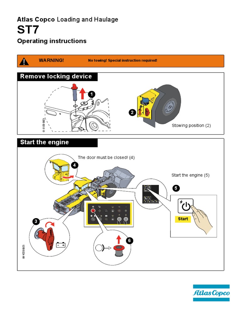 9852 2327 01 Driving Instructions ST7 PDF | PDF | Car | Wheeled Vehicles