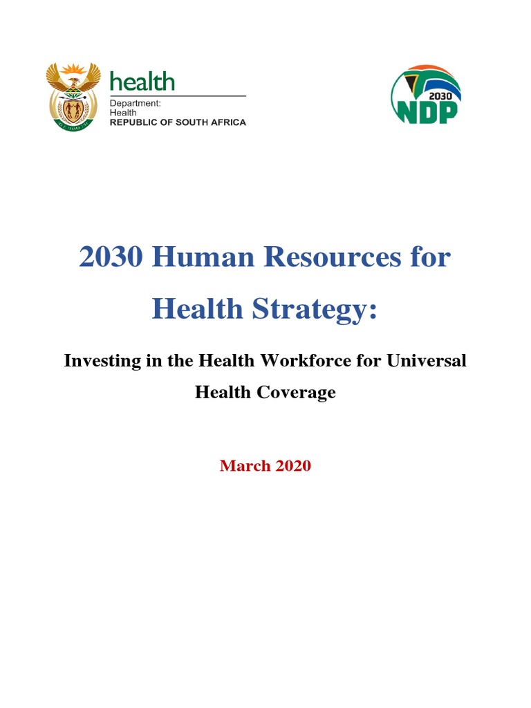 2030 HRH Strategy 19 3 2020 | PDF | Health Human Resources | Universal ...